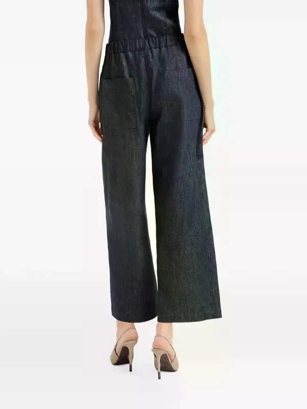 Brunello Cucinelli Pleated Wide Leg Trousers