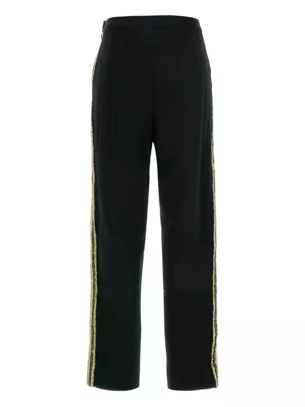 BODE Tailored Trousers With Stripe Detail
