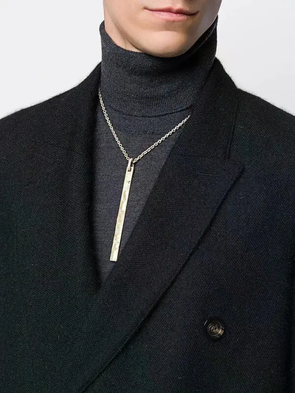 PARTS OF FOUR Sterling Plate Necklace