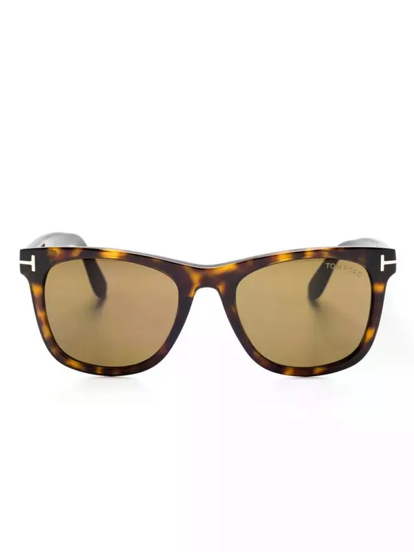 TOM FORD Tortoiseshell Square-frame Sunglasses - Brown