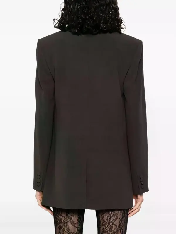 Saint Laurent Silk Single-breasted Blazer