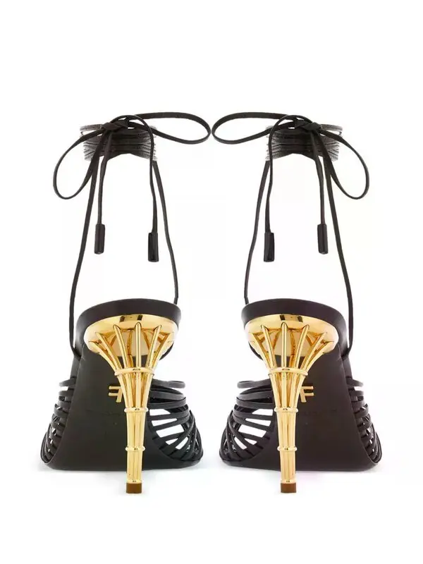FERRAGAMO Cage-heel Strap Detail Sandals