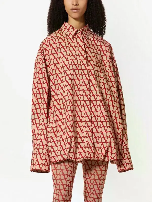 Valentino Garavani Toile Iconographe Shirtdress - Neutrals