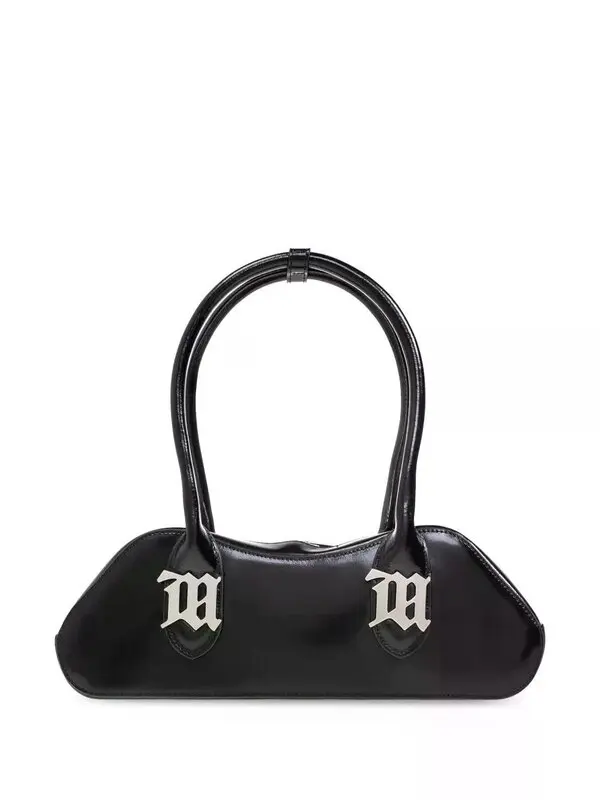 MISBHV Uptown Bowling Bag With Silver-tone Logo Plaque