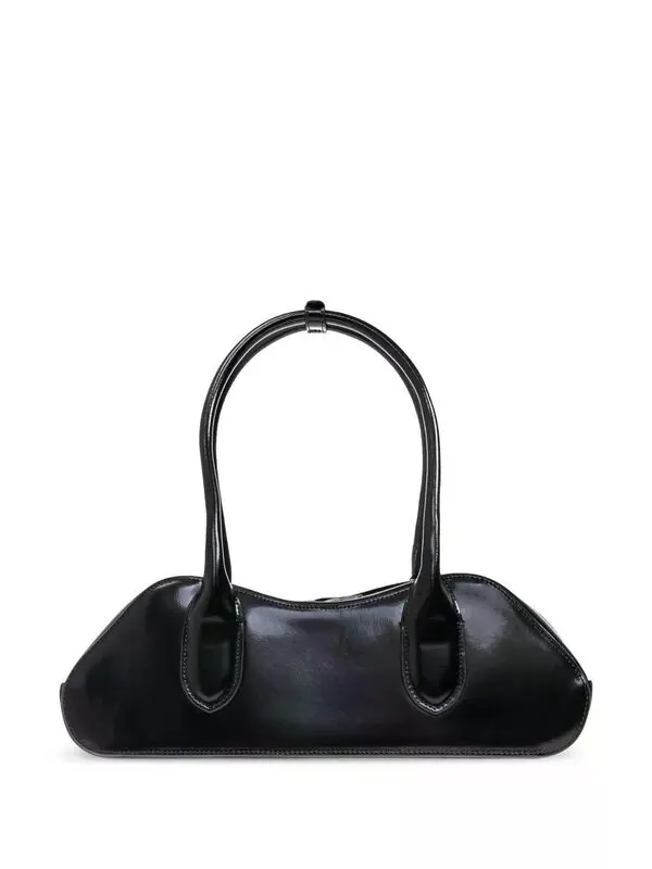 MISBHV Uptown Bowling Bag With Silver-tone Logo Plaque