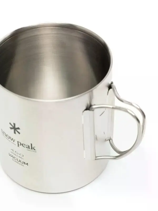 SNOW PEAK Mg-214 Logo-print Cup - Silver