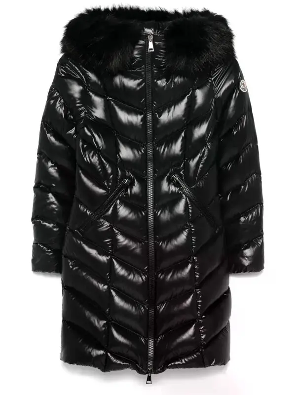 Moncler Fulmarus Quilted Down Coat With Detachable Hood