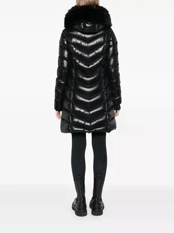 Moncler Fulmarus Quilted Down Coat With Detachable Hood