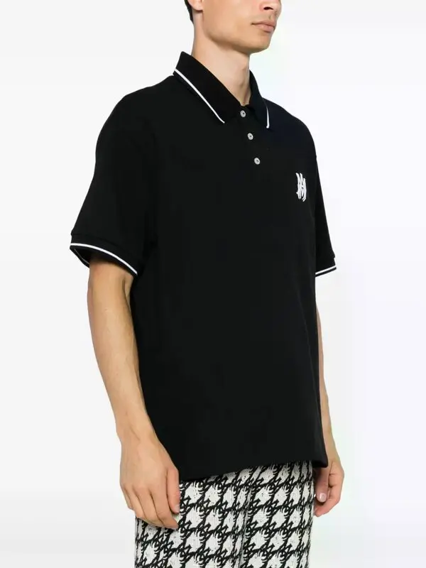 Amiri Ma Core Logo Polo Shirt