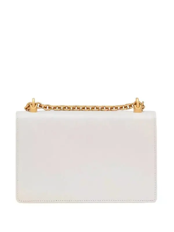 Dolce & Gabbana Logo Plaque Lambskin Crossbody Bag
