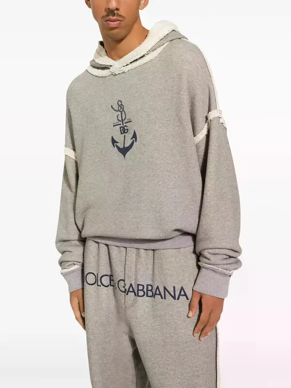 Dolce & Gabbana Logo Print Hoodie
