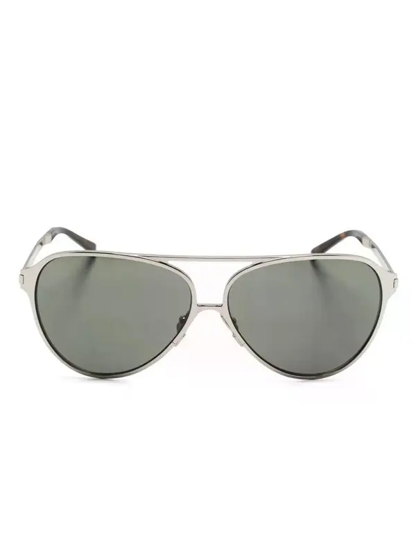 Saint Laurent Pilot-frame Sunglasses - Grey