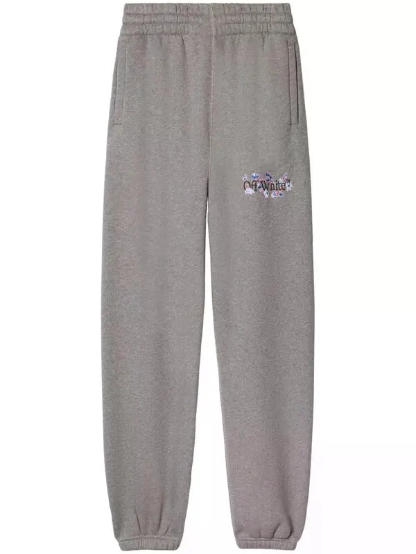 Off-White Logo-print Track Pants - Grey