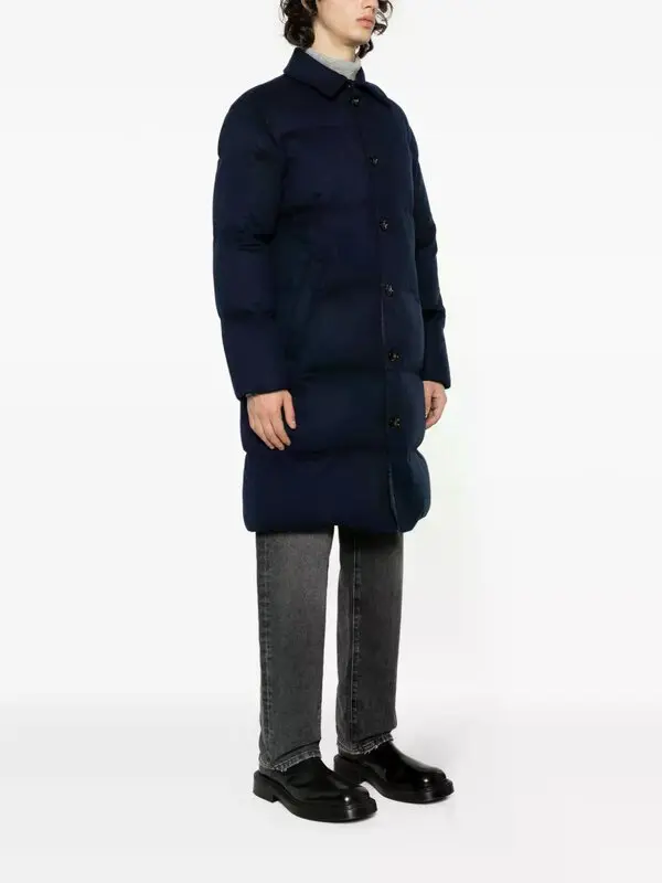 Kiton Padded Cashmere-blend Coat