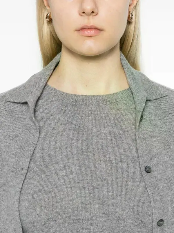 VANISE Laetitia Cashmere Marl Knit Sweater