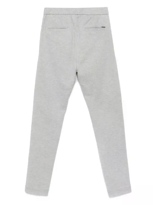 Peserico Mélange-effect Sweatpants - Grey