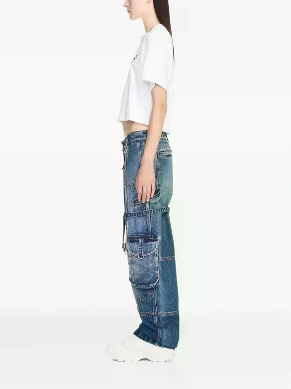 Off-White Harness Detail Cargo Jeans
