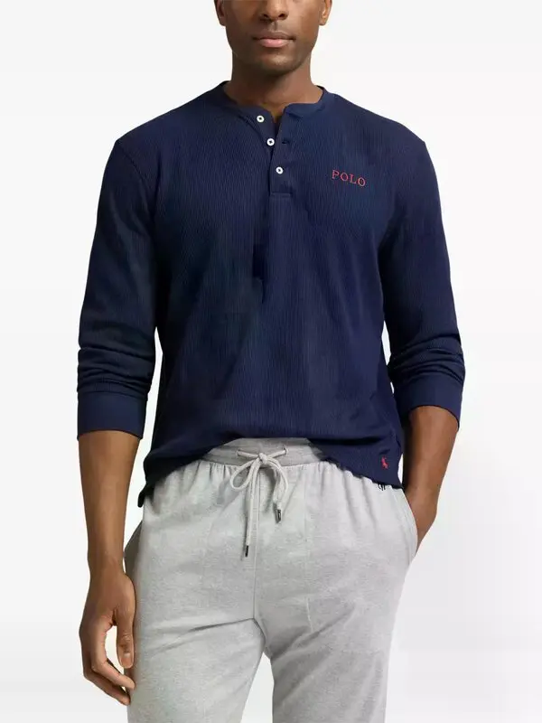 Polo Ralph Lauren Waffle-knit T-shirt