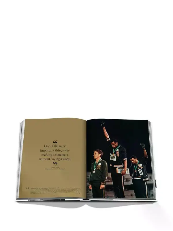 Assouline The Last Heroes: 100 Moments Of Olympics Legend Hardcover Book - White