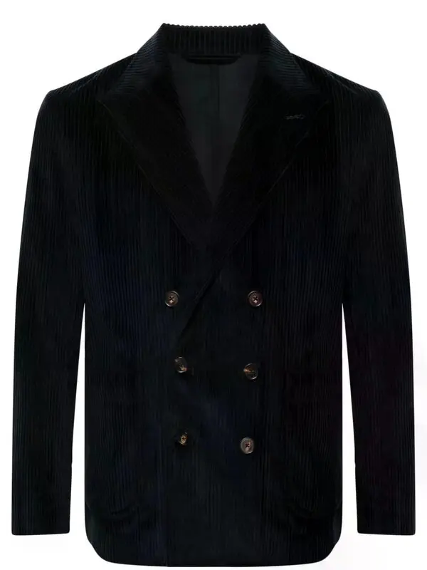 DOPPIAA Cotton Corduroy Double-breasted Jacket