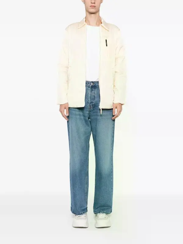 Aspesi Padded Shirt Jacket - Neutrals