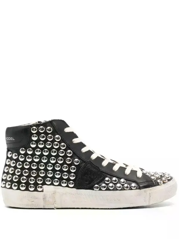 Philippe Model Prsx High-top Sneakers With Stud Embellishments