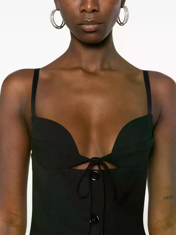 NENSI DOJAKA Button-up Mini Dress