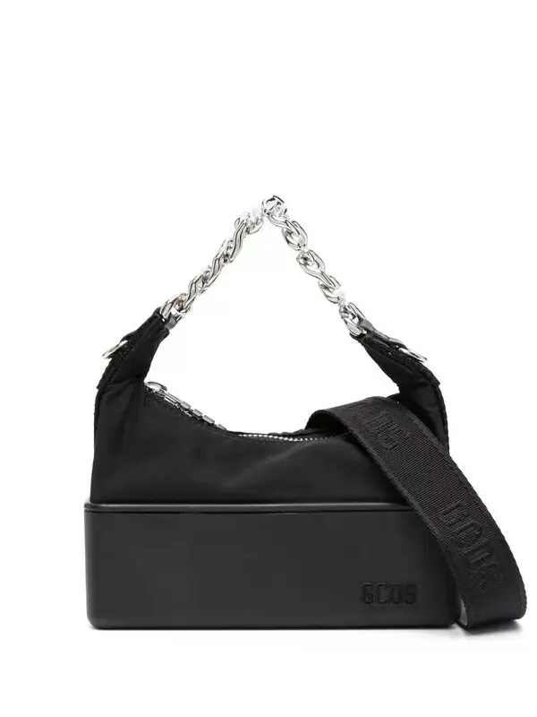 Gcds Matilda Logo-plaque Bag - Black