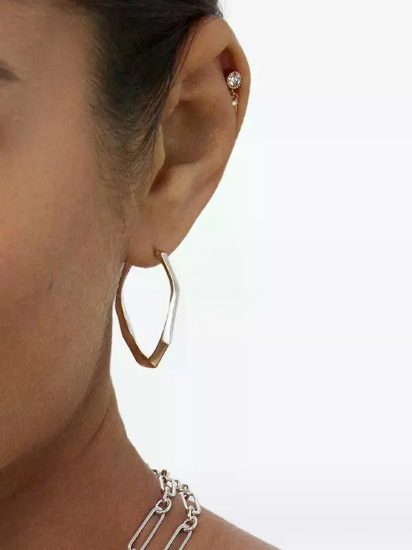 DINNY HALL Thalassa Medium Hoop Earrings