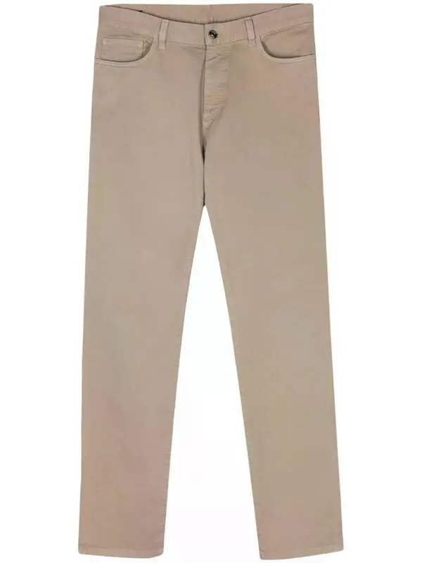 Zegna City Trousers - Brown