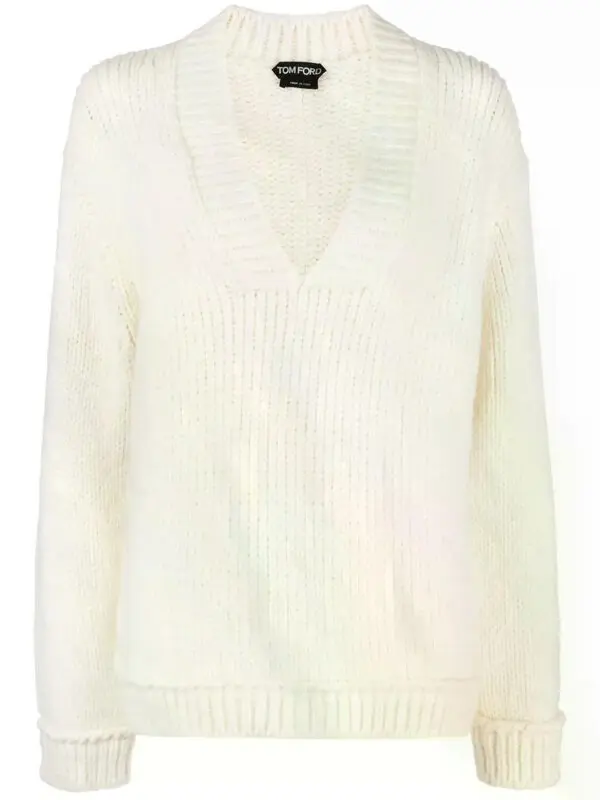 TOM FORD V-neck Wool Jumper