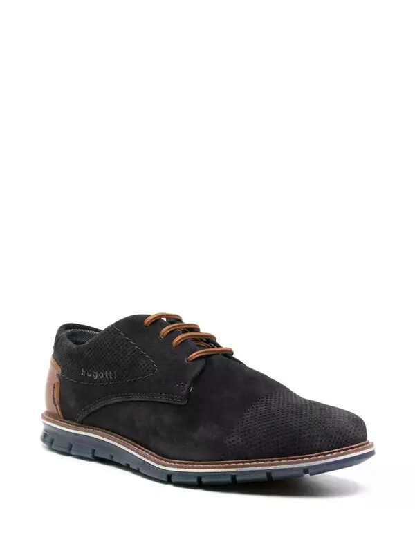 BUGATTI Simone Panelled Boat Shoes