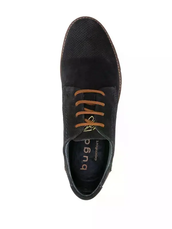 BUGATTI Simone Panelled Boat Shoes