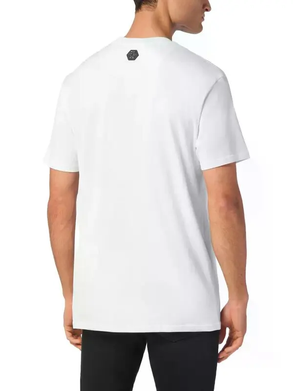Philipp Plein Strass Hexagon T-shirt