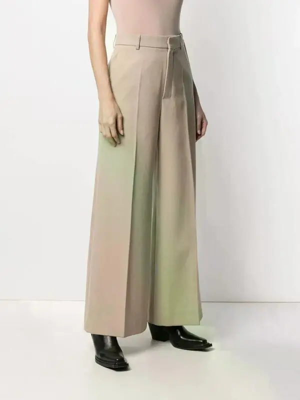 AMI Paris High-waisted Palazzo Trousers
