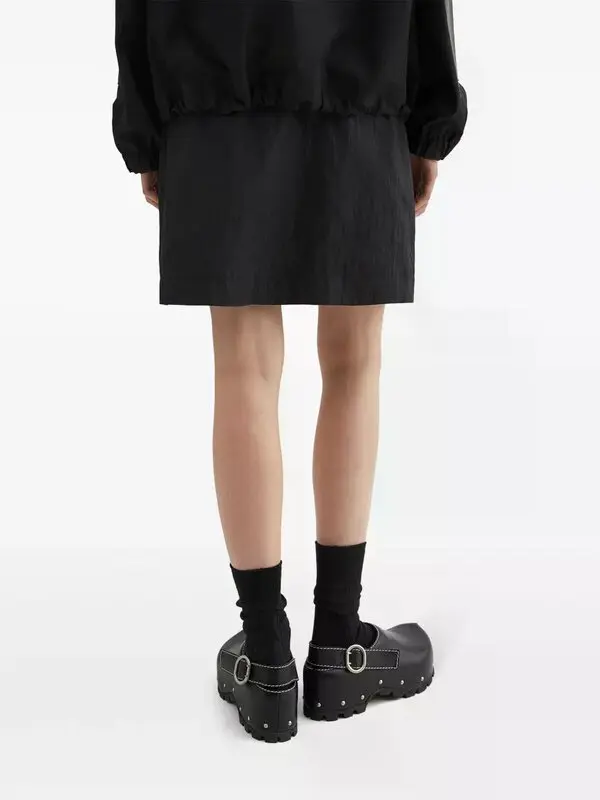 JIL SANDER Buckled A-line Miniskirt