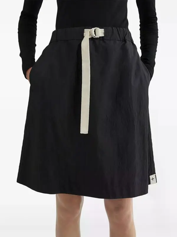 JIL SANDER Buckled A-line Miniskirt