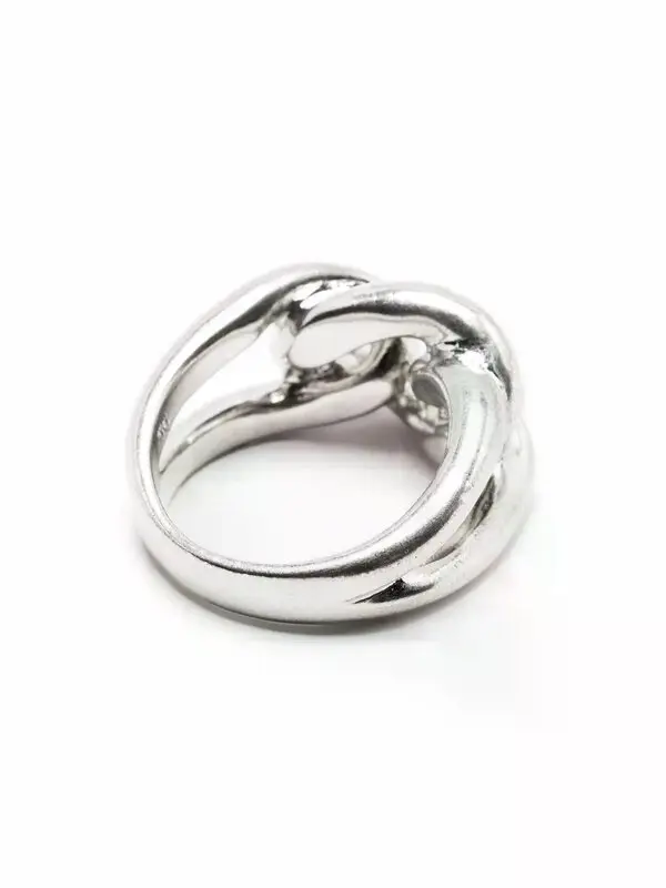 GOOSSENS Lhassa Chain-link Ring - Silver