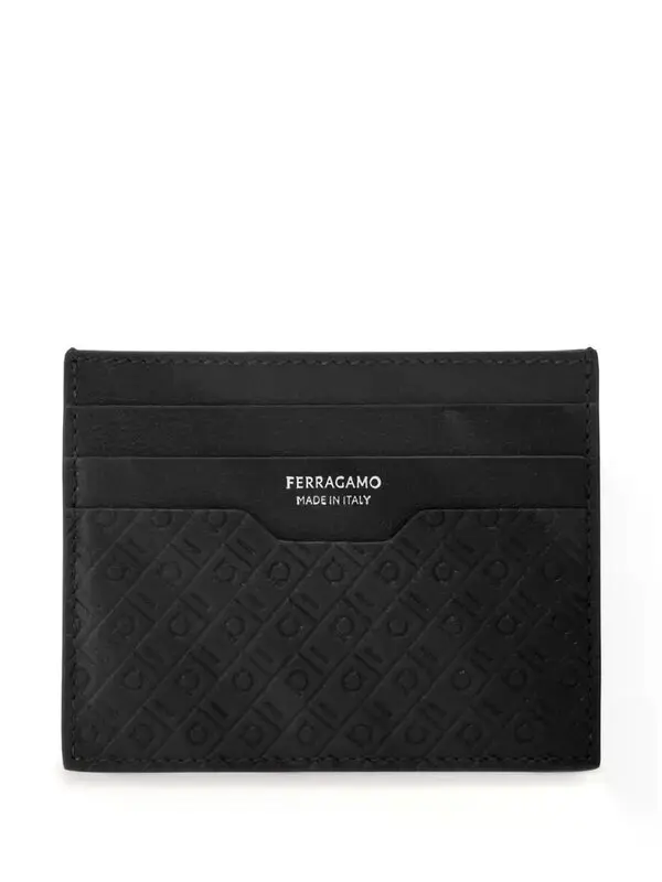 FERRAGAMO Monogram Card Holder