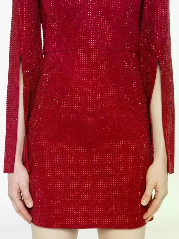 Roland Mouret Embellished Mini Dress