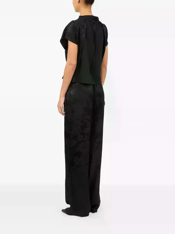 MAISON MARGIELA Floral Brocade Blouse