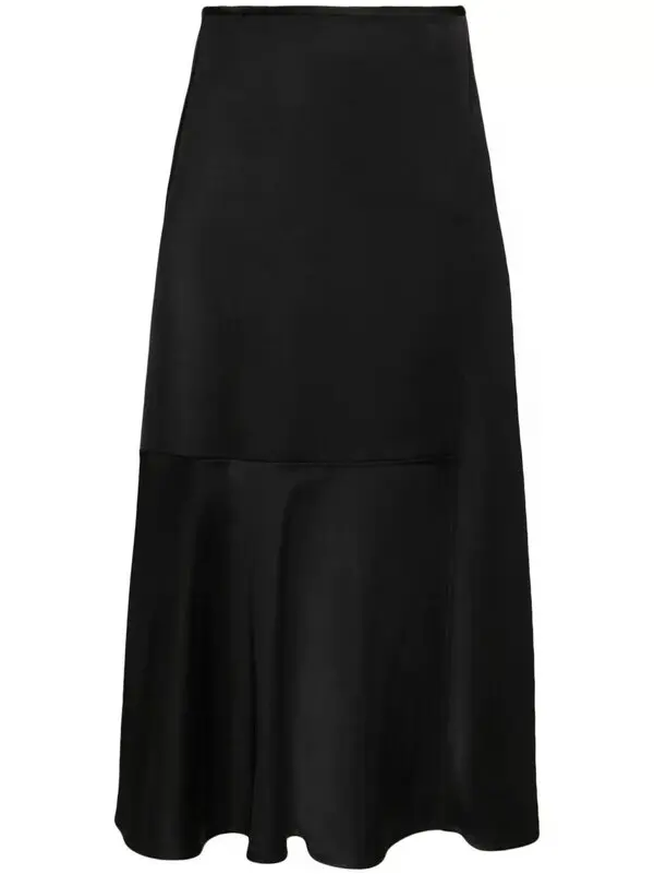 JIL SANDER High-waisted Panelled Midi Skirt