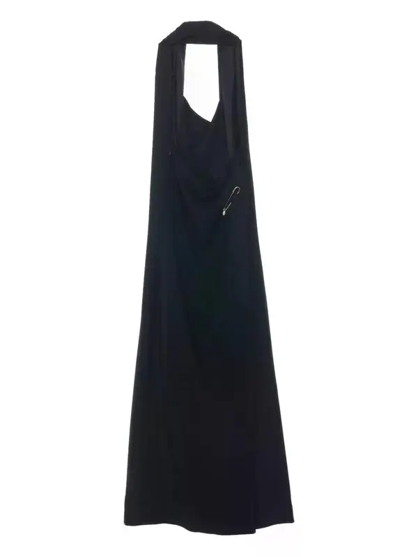 Carven Halterneck Dress With Open Back