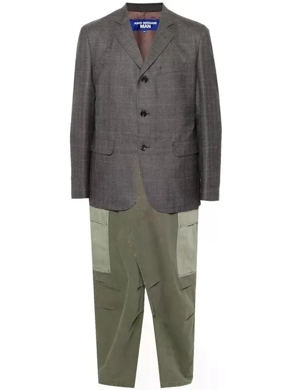 Junya Watanabe Panelled Coat - Brown