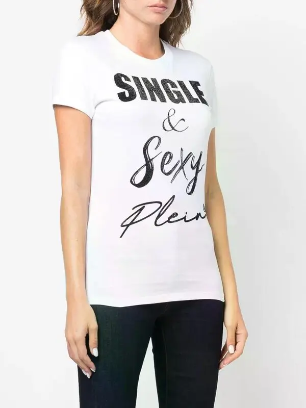Philipp Plein Graphic-print Cotton T-shirt - White