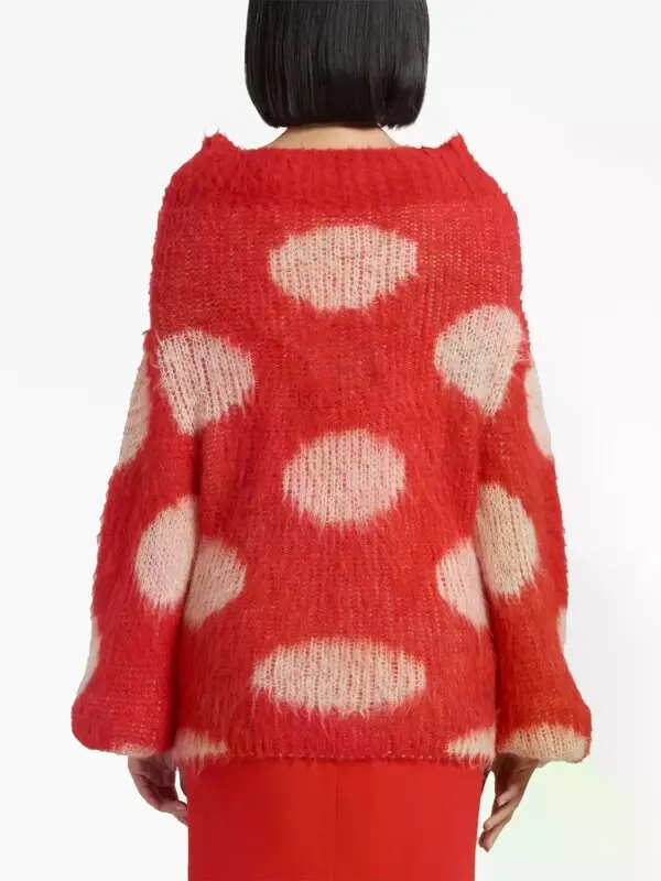 Marni Polka Dot-intarsia Jumper
