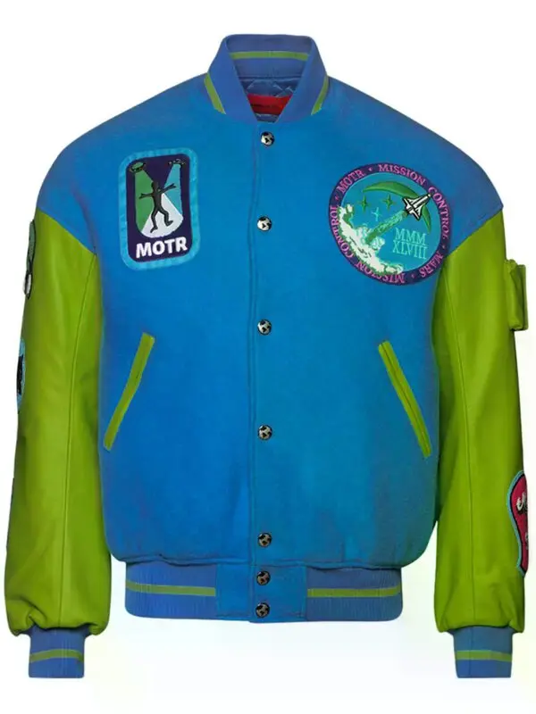 MEMBERS OF THE RAGE Varsity Jacket - Blue