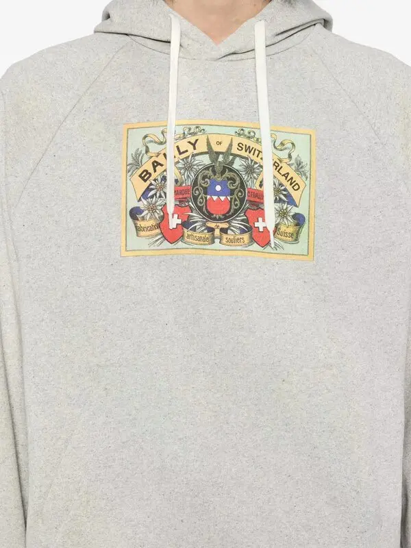 Bally Graphic Print Hoodie