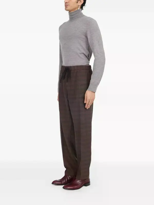 MAISON MARGIELA Checked Trousers