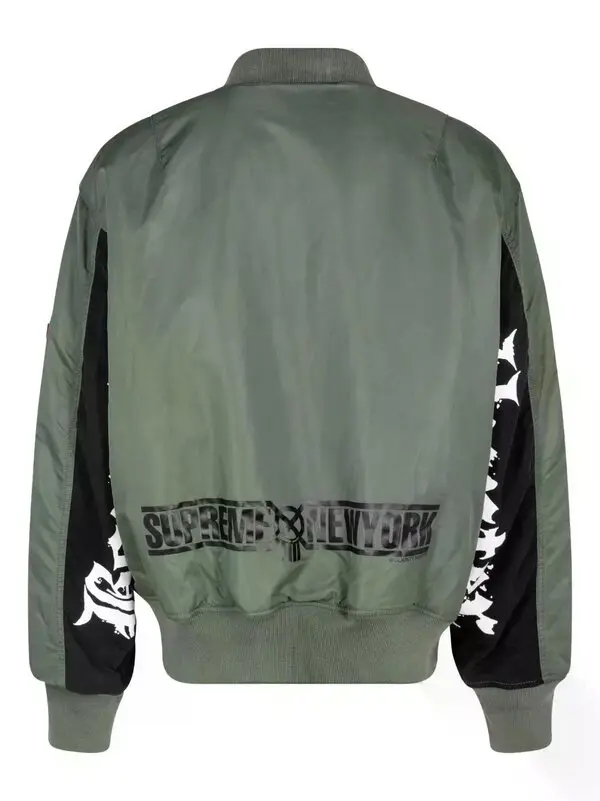 Supreme Bomber Jacket With Appliqué Detail